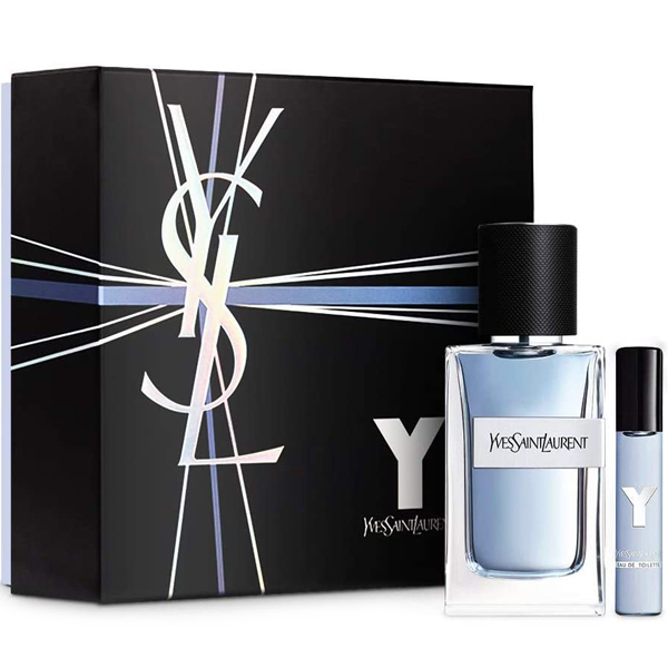 YSL Y For Men Set (EDT 100ml + EDT 10ml) for Men | Venera Cosmetics